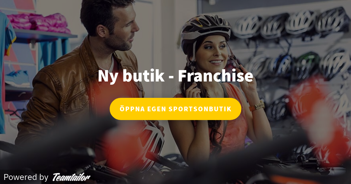 Ny cykelbutik - Franchise - Sportson
