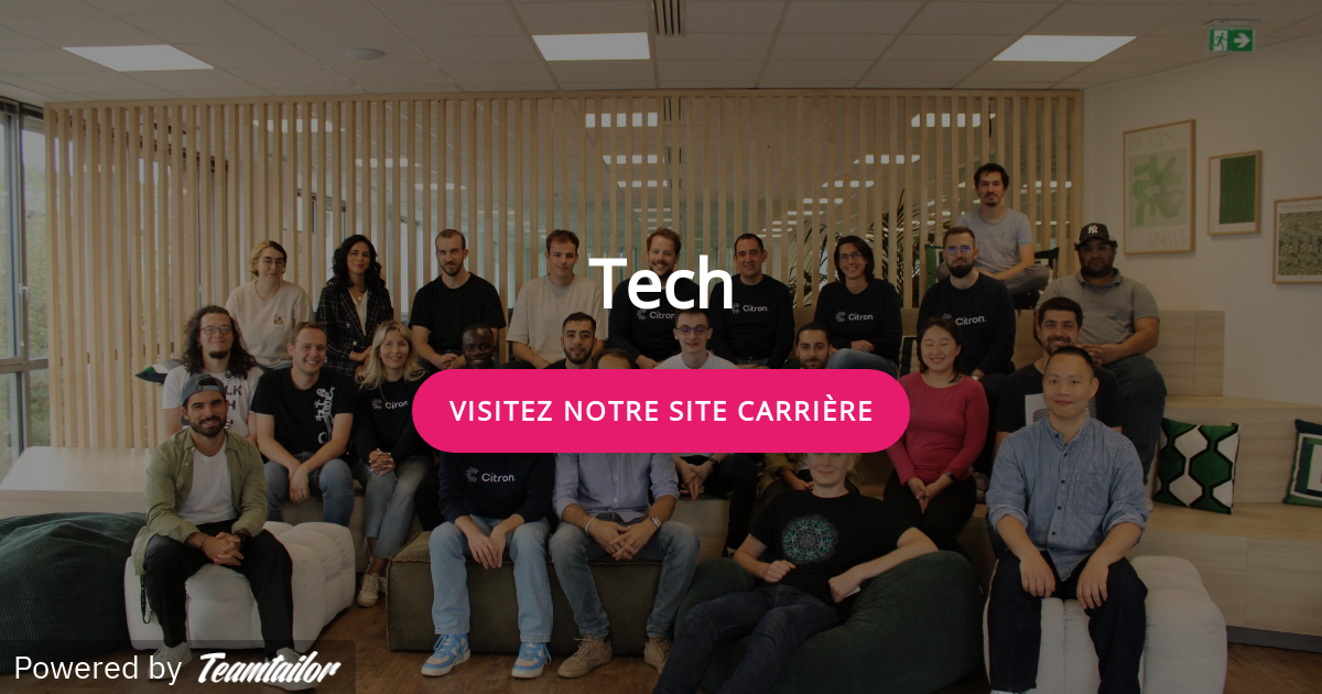 Équipe Tech - Citron®