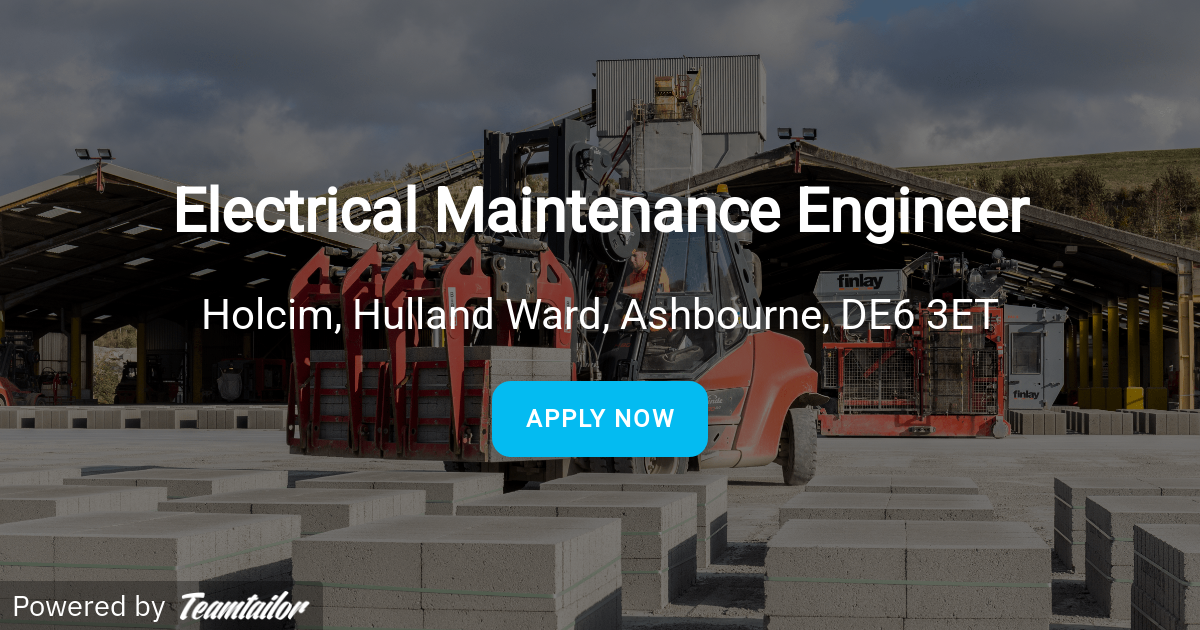 Electrical Maintenance Engineer - Holcim