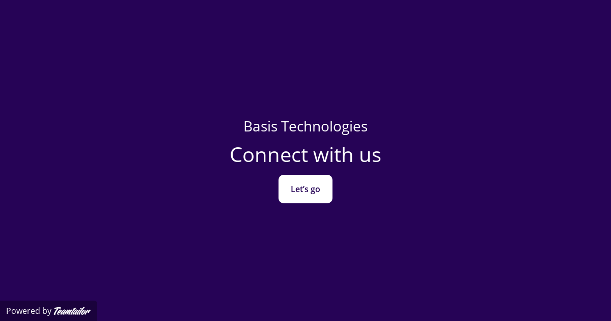 Basis Technologies – Connect