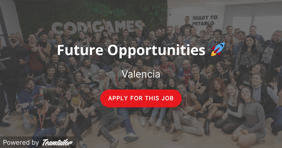 Future Opportunities 🚀 - Codigames