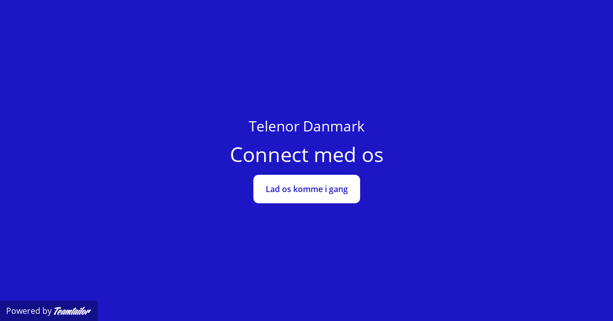 Telenor Danmark – Connect