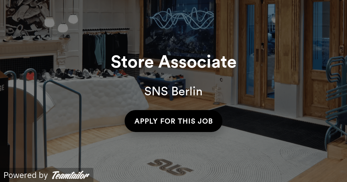 Store Associate - SNS