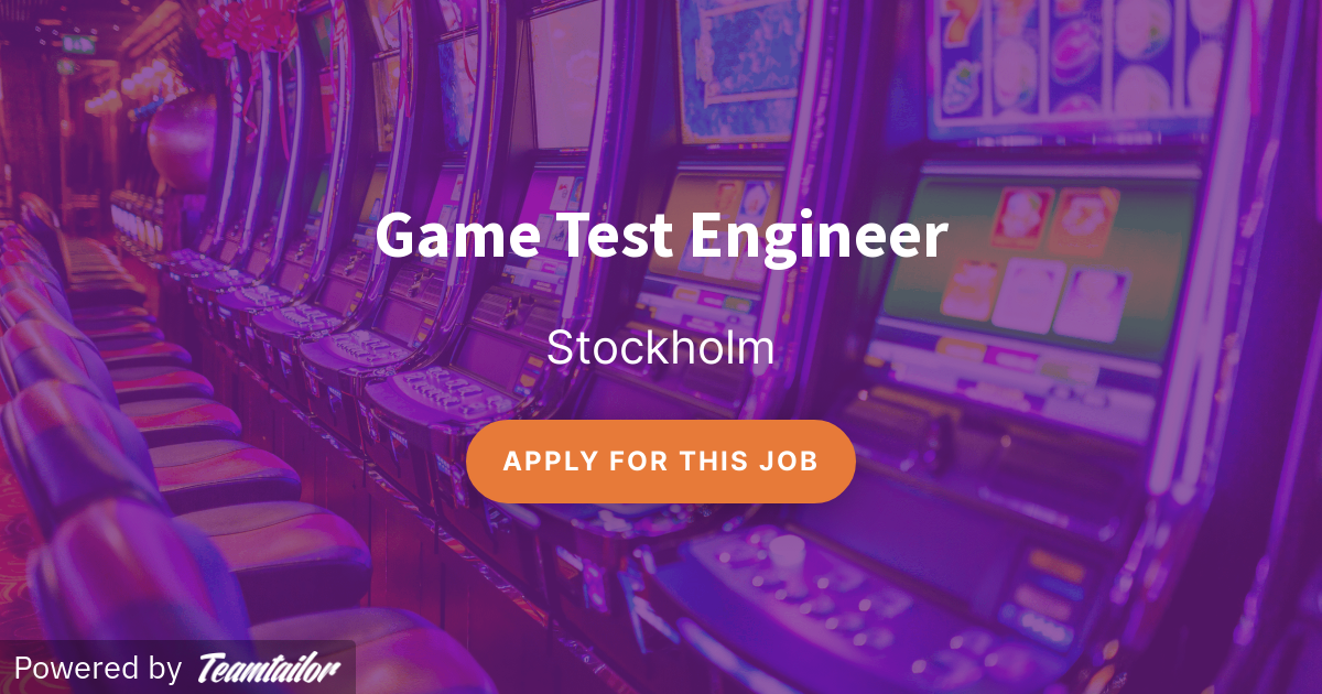 Game Test Engineer - Just For The Win