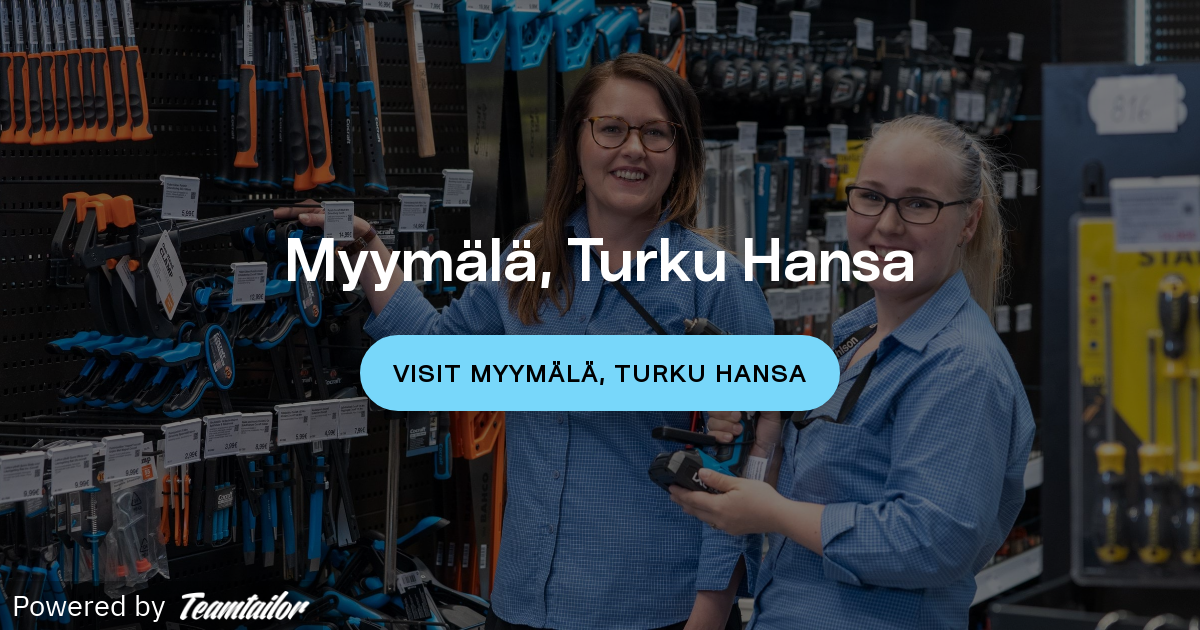 Myymälä, Turku Hansa - Clas Ohlson Suomi