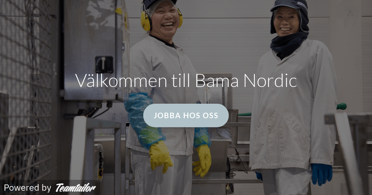 Bama Nordics karriärsida - BAMA Nordic
