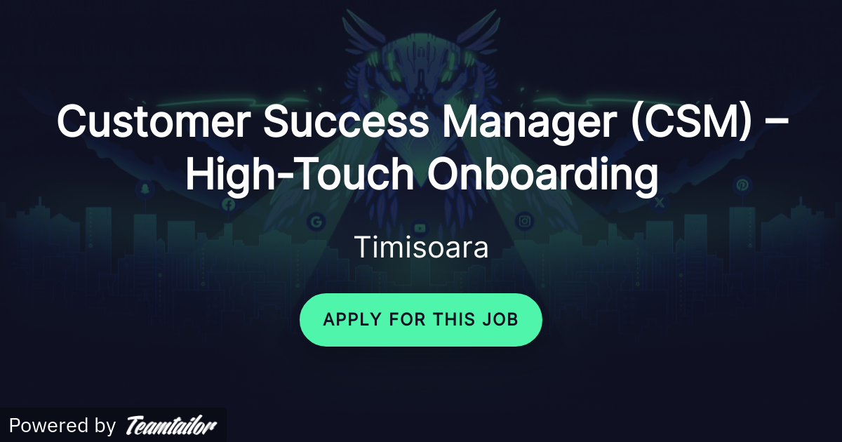 Customer Success Manager (CSM) – High-Touch Onboarding - Hyros