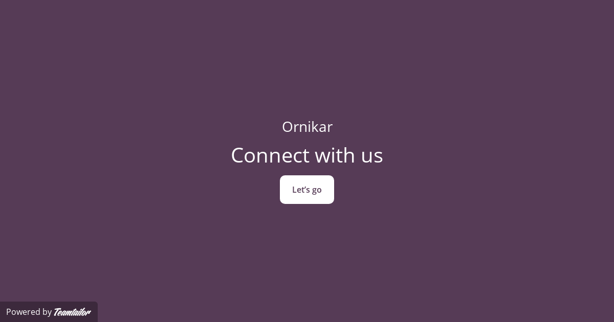 Ornikar – Connect