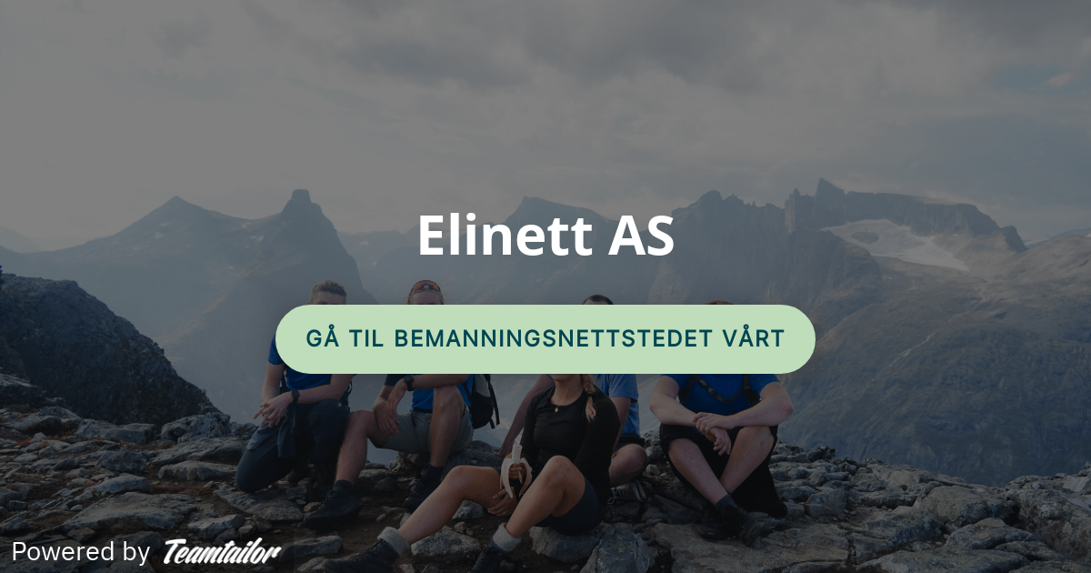 Elinett AS - Trainee i Molderegionen (TiM)