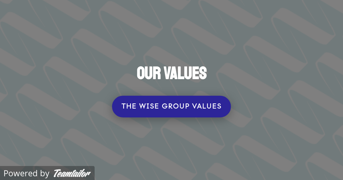 Our Values - The Wise Group