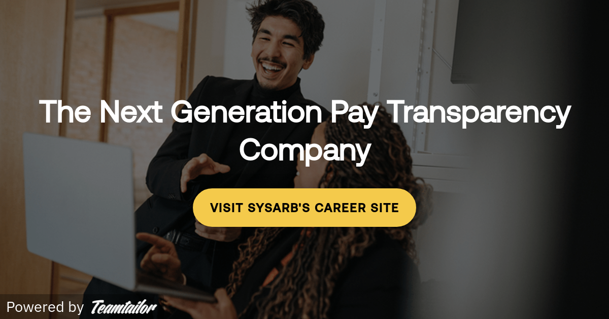 The Next Generation Pay Transparency Company - Sysarb