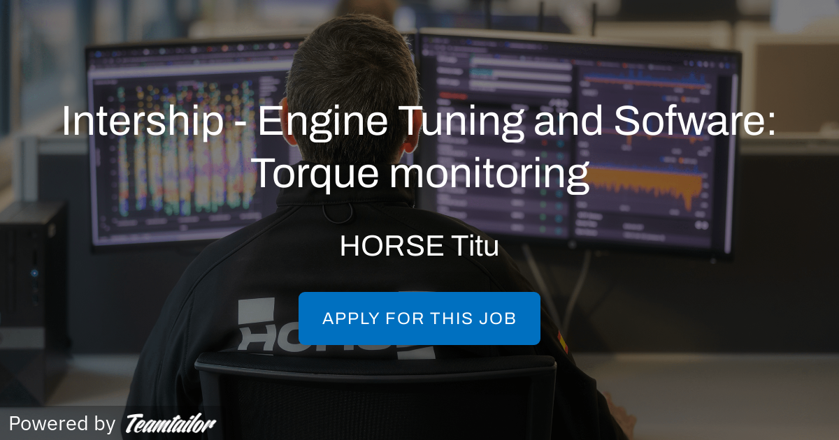 Intership - Engine Tuning and Sofware: Torque monitoring - Horse Technologies