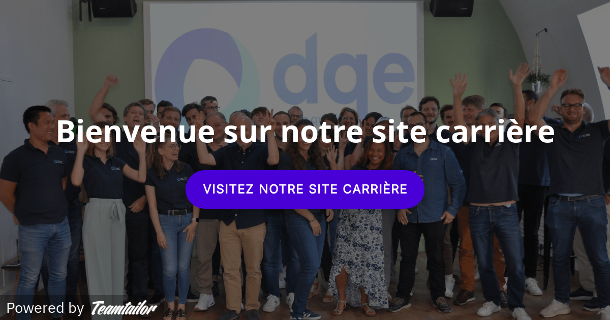 Join an innovative software publisher on Data Quality Management - DQE ...