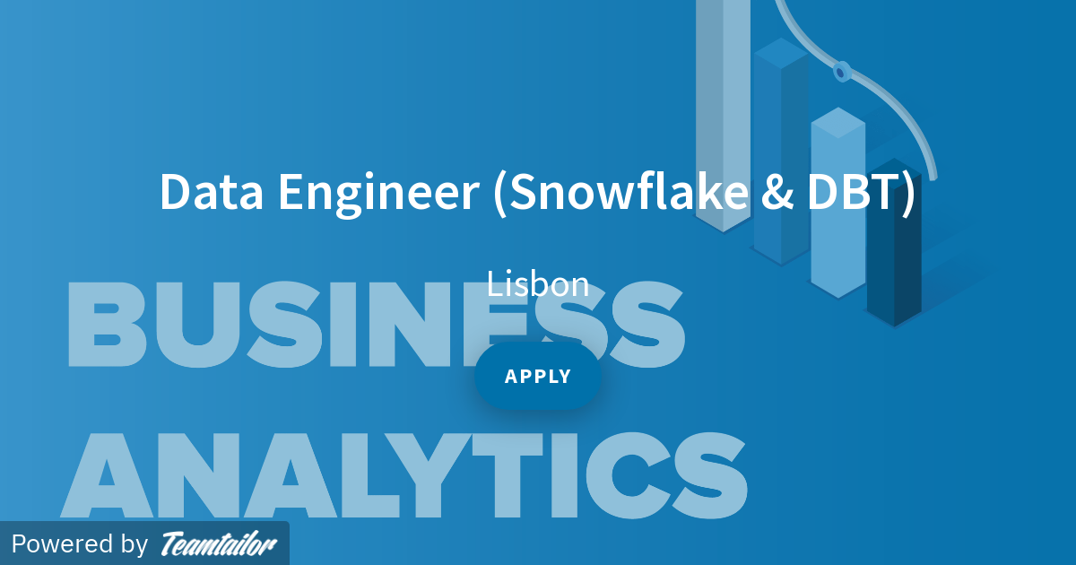 Data Engineer (Snowflake & DBT) - SDG Group