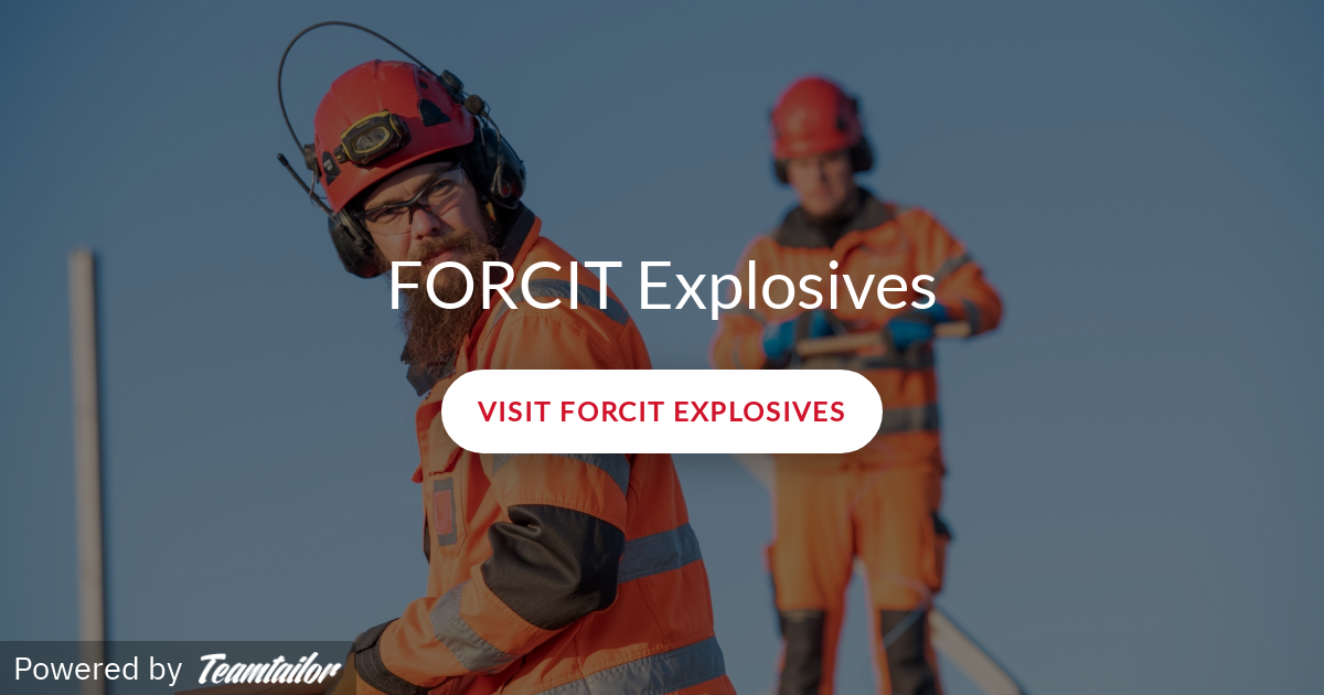 FORCIT Explosives - FORCIT Finland