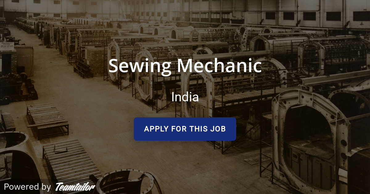 Sewing Mechanic - Sperton Global AS