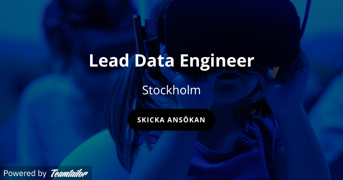 Lead Data Engineer - Deploja AB