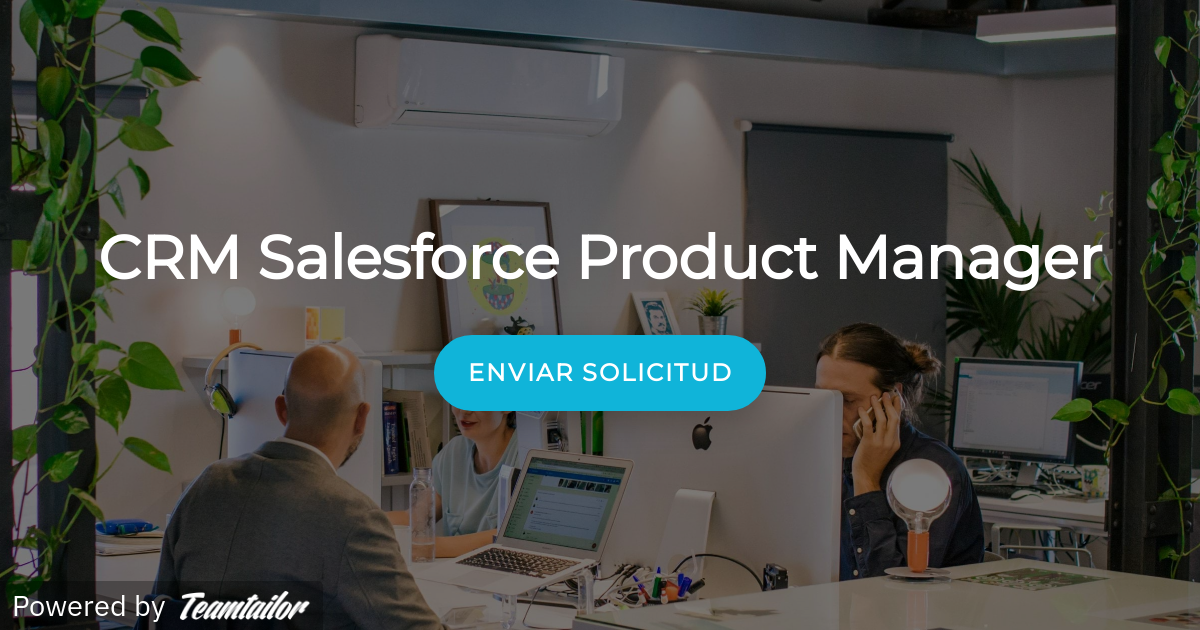 CRM Salesforce Product Manager - CRH Talento de IT