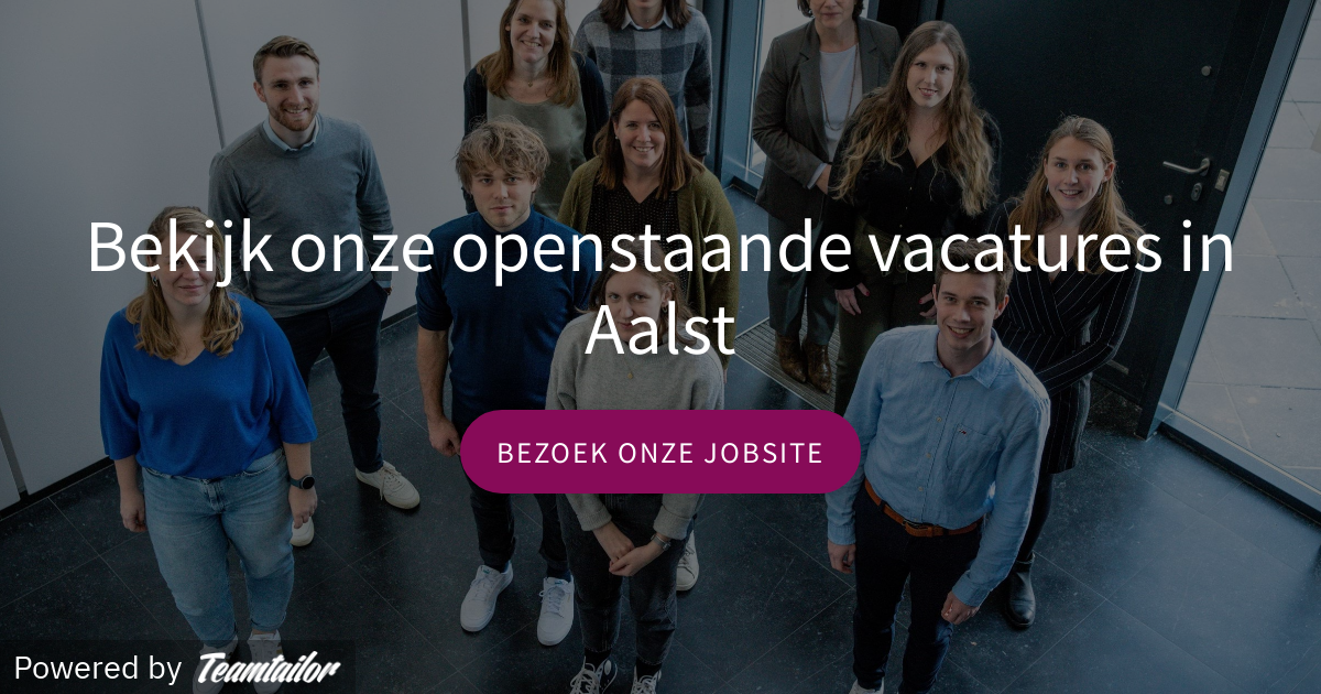 Bekijk onze openstaande vacatures in Aalst - SD Worx