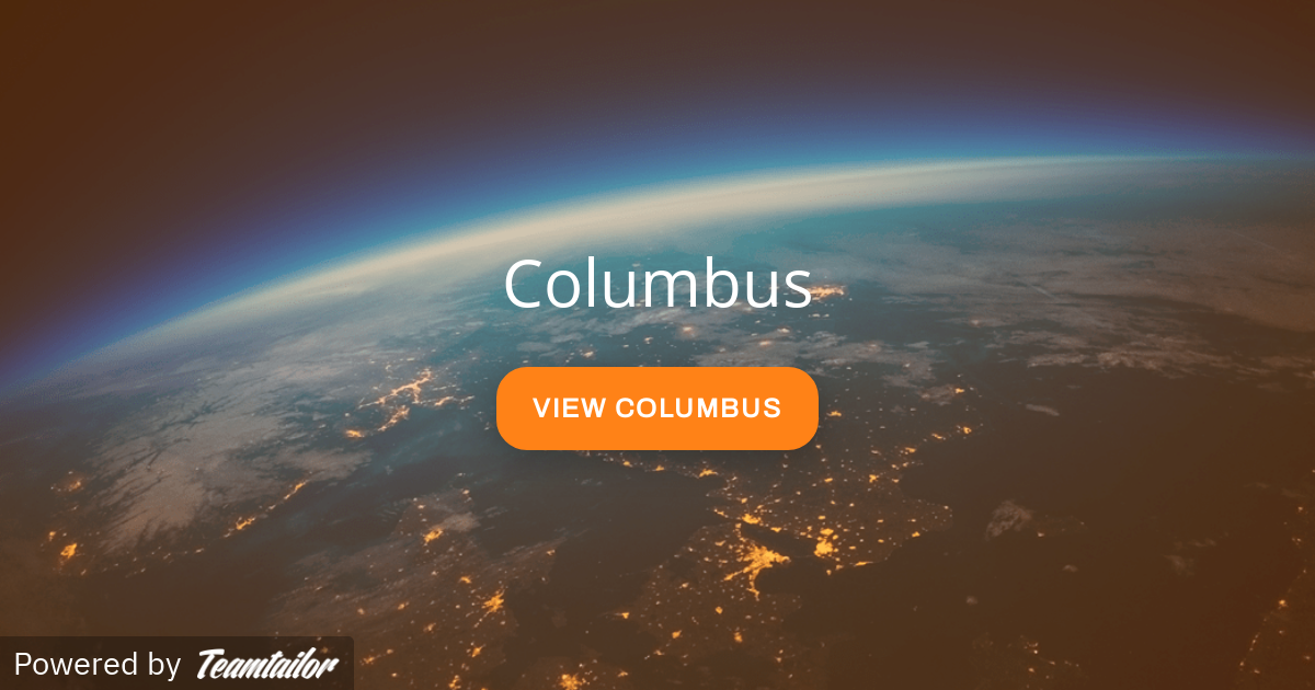 Work with digital transformation for a better tomorrow - Columbus