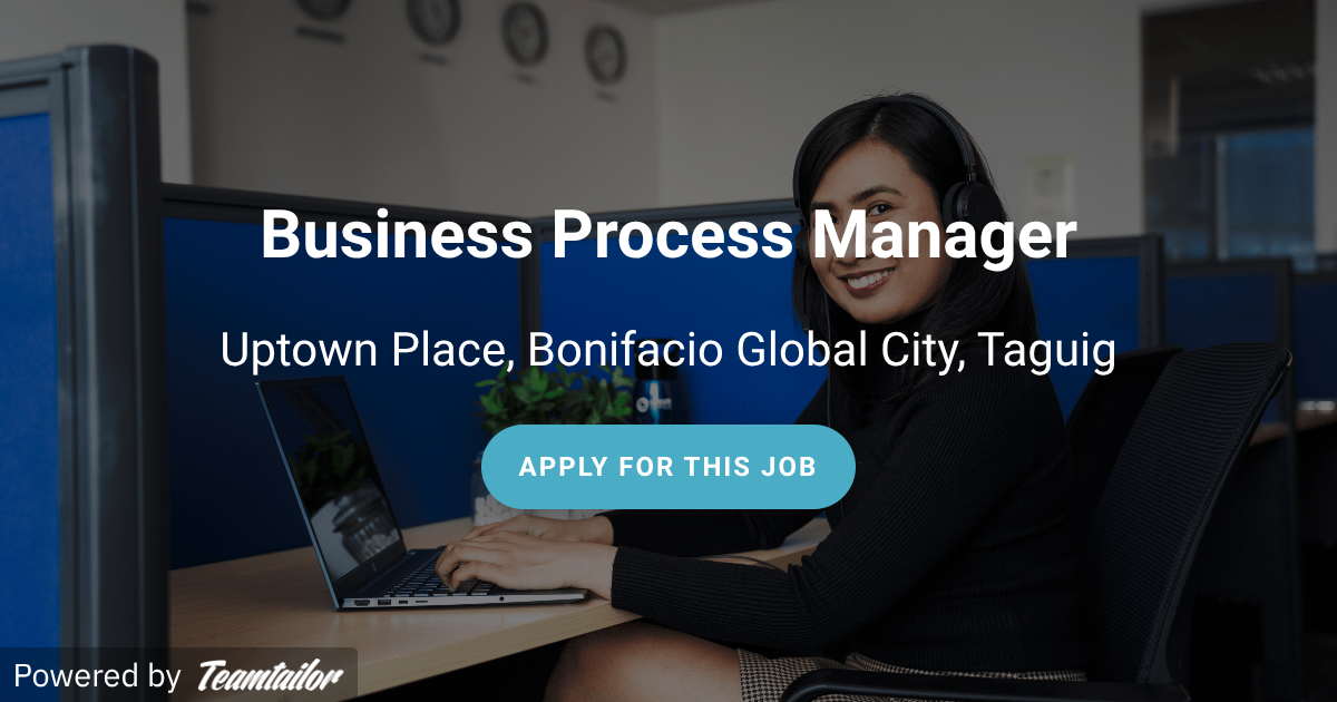 Business Process Manager - Satellite Office