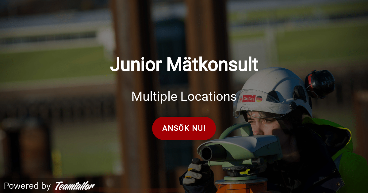 Junior Mätkonsult - Clinton