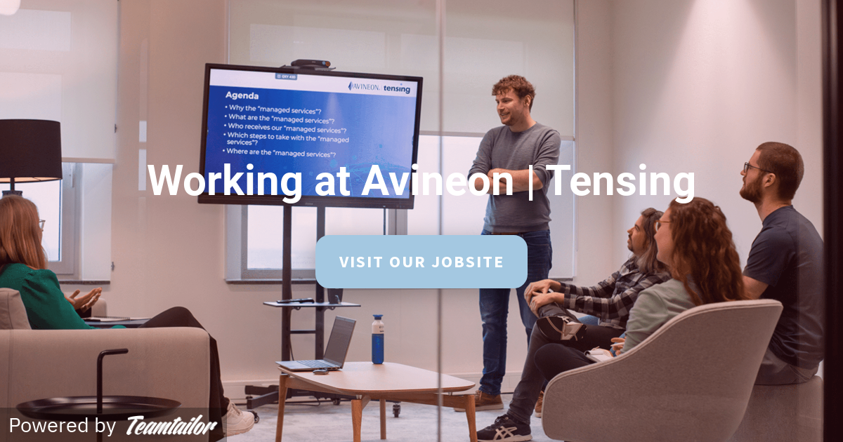 Working at Avineon | Tensing - Avineon | Tensing