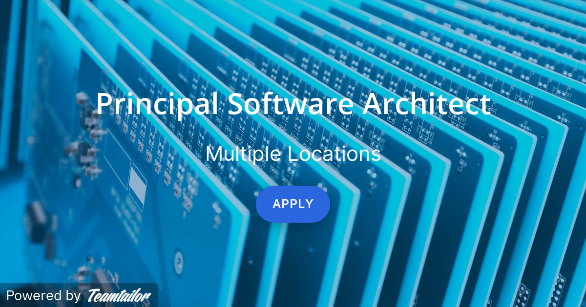Principal Software Architect - SDG Group