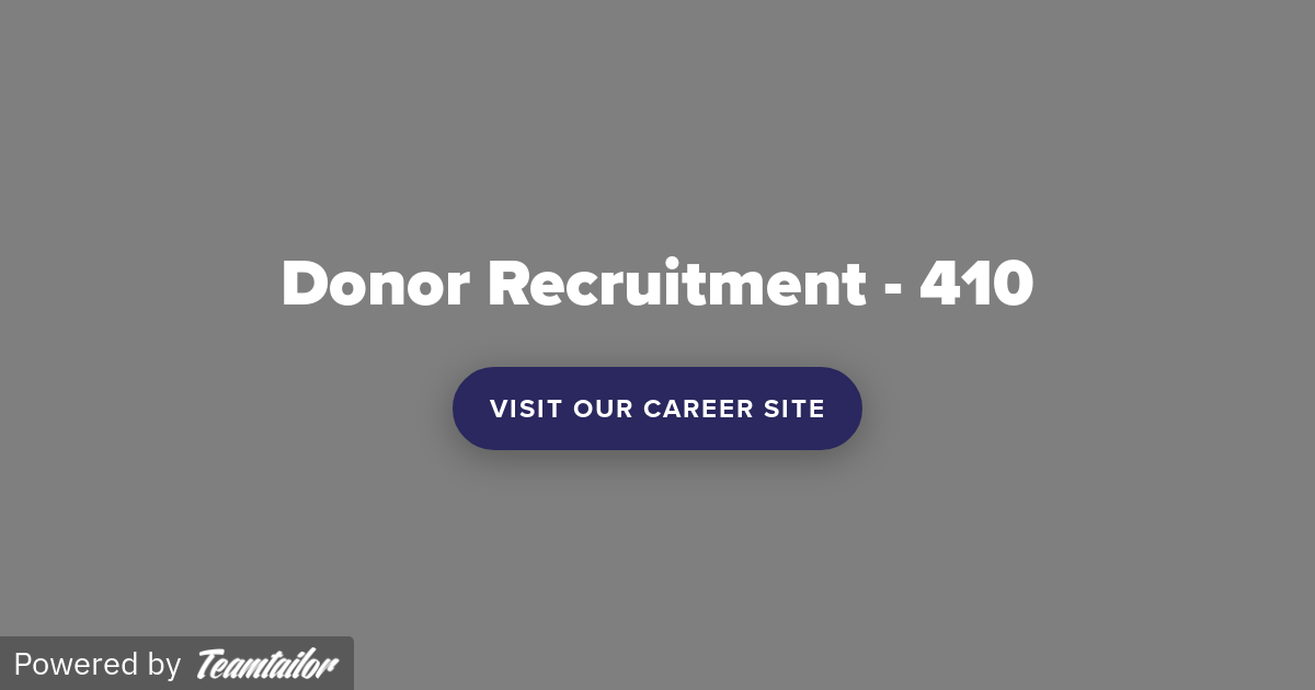 Donor Recruitment - Gulf Coast Blood