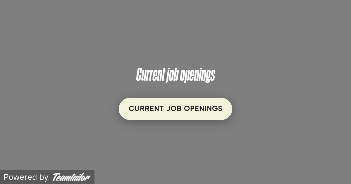 Current job openings - PortalOne