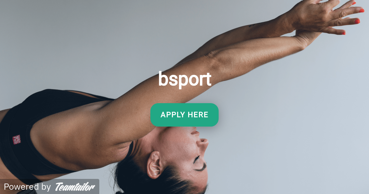Start your career at bsport - bsport