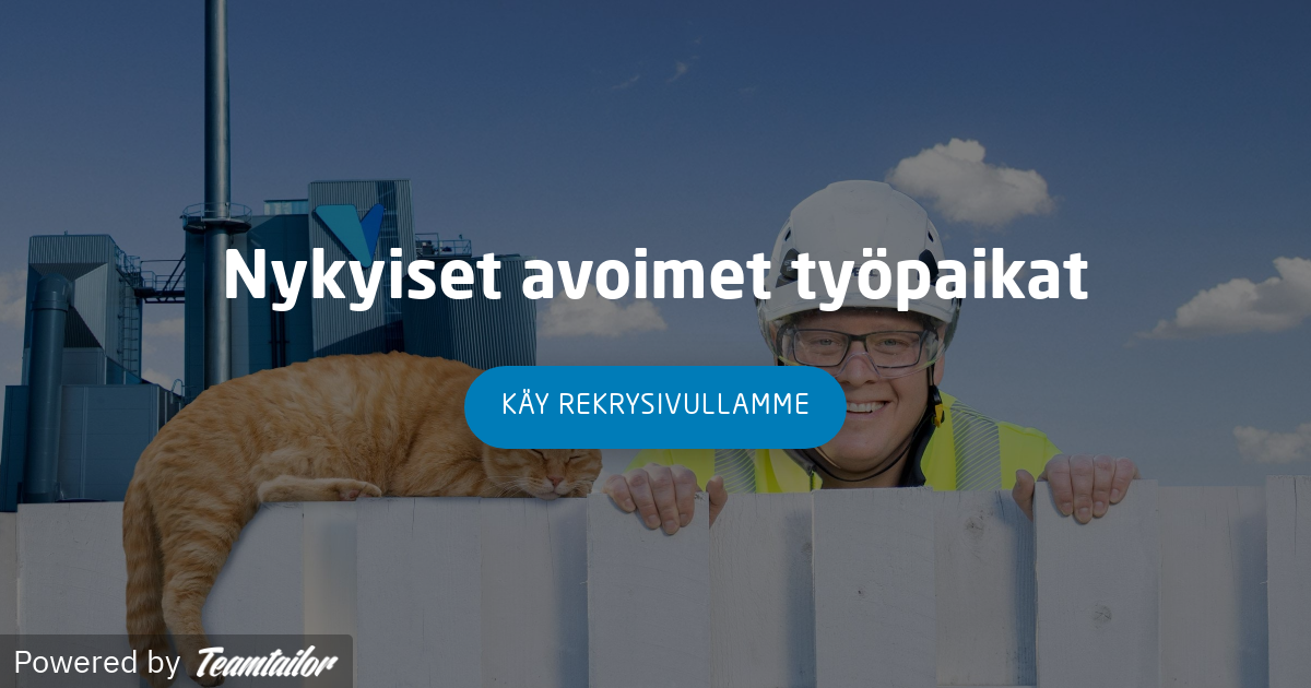 Nykyiset avoimet työpaikat - VSV-konserni