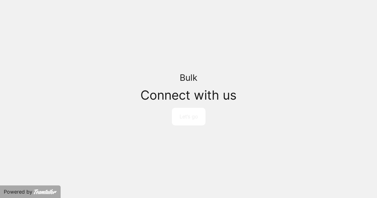 Bulk – Connect