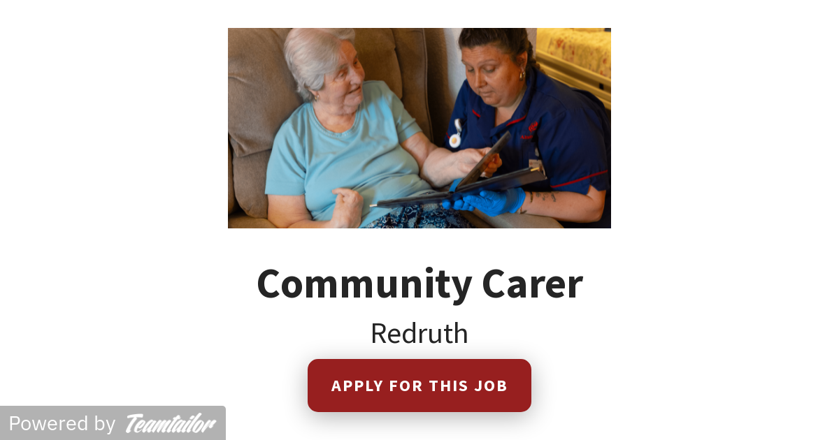Community Carer - Alexandras Community Care