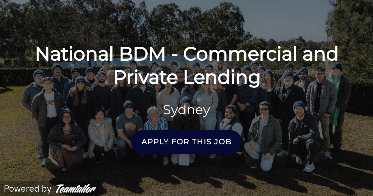 National BDM - Commercial and Private Lending - Bridgit