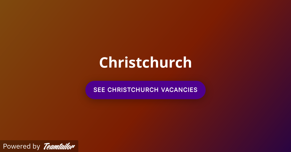 Christchurch - Talent Seed