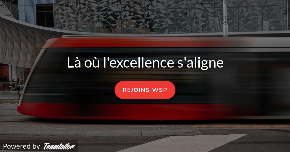 Join us now! - WSP Switzerland