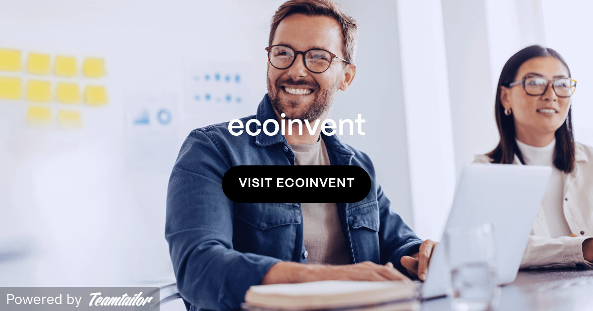 ecoinvent careers - ecoinvent