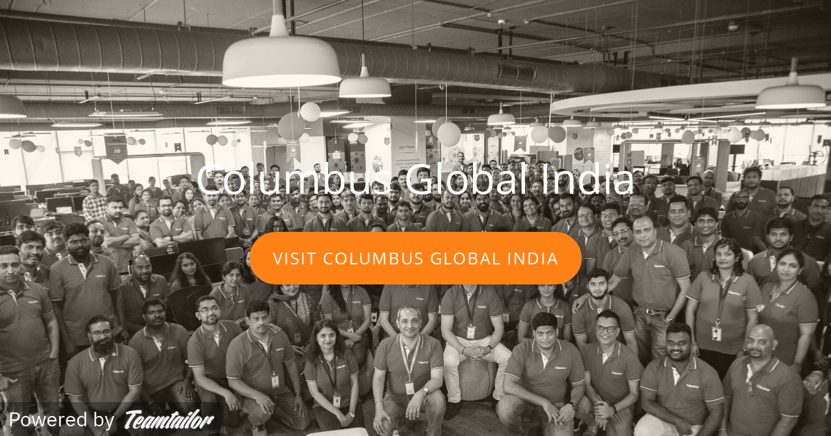 We invite you to be part of Columbus - Columbus India