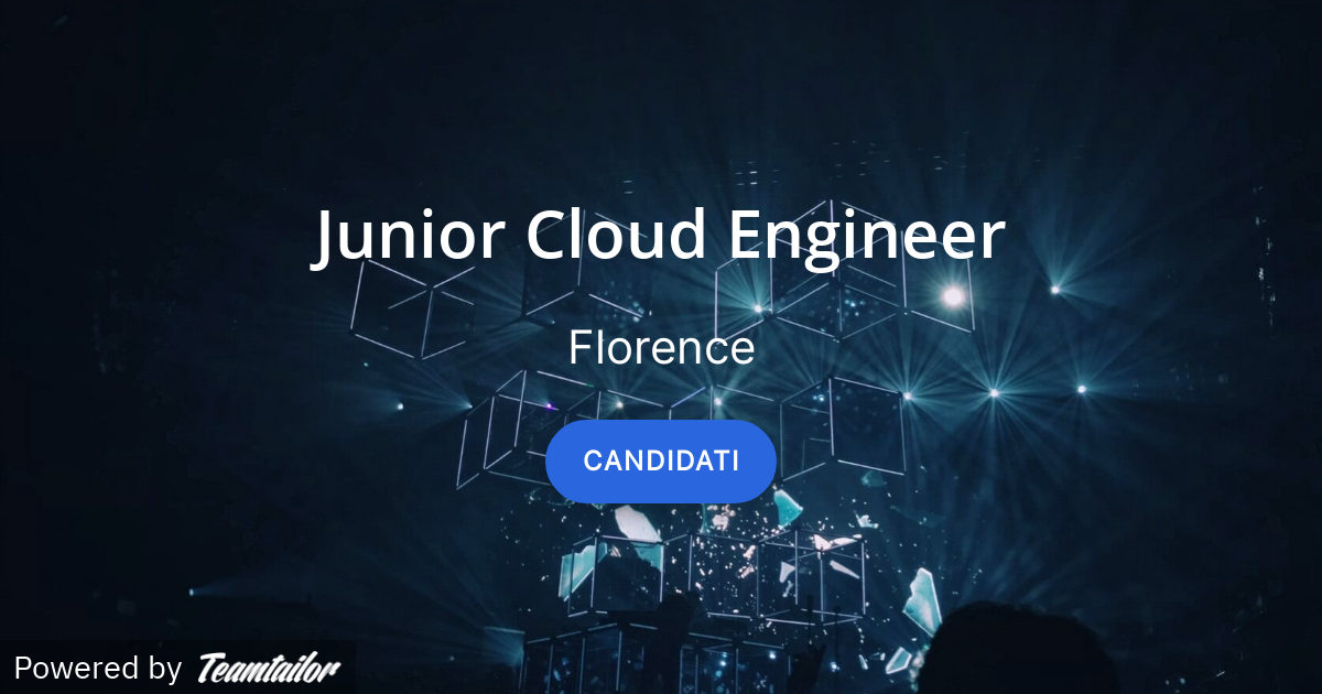 Junior Cloud Engineer - SDG Group