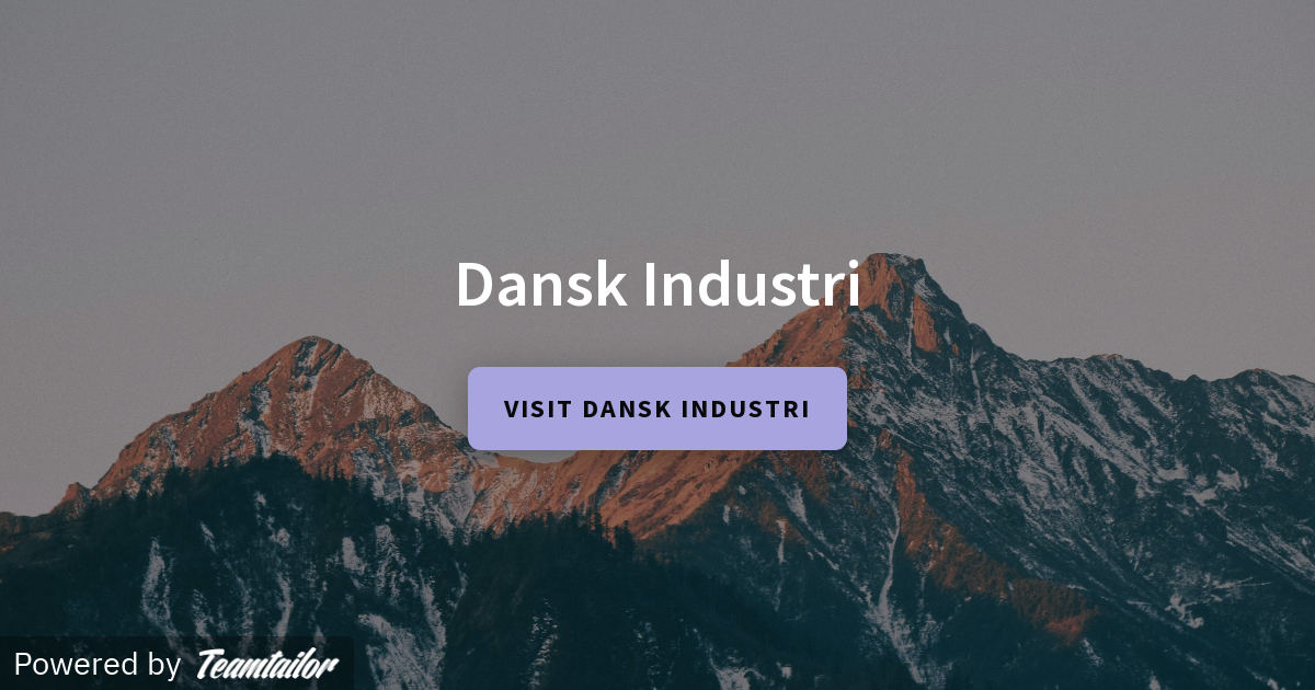 Job i - Dansk Industri