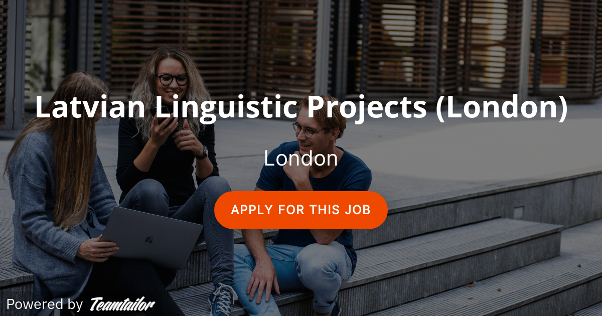Latvian Linguistic Projects (London) - Sigma Group