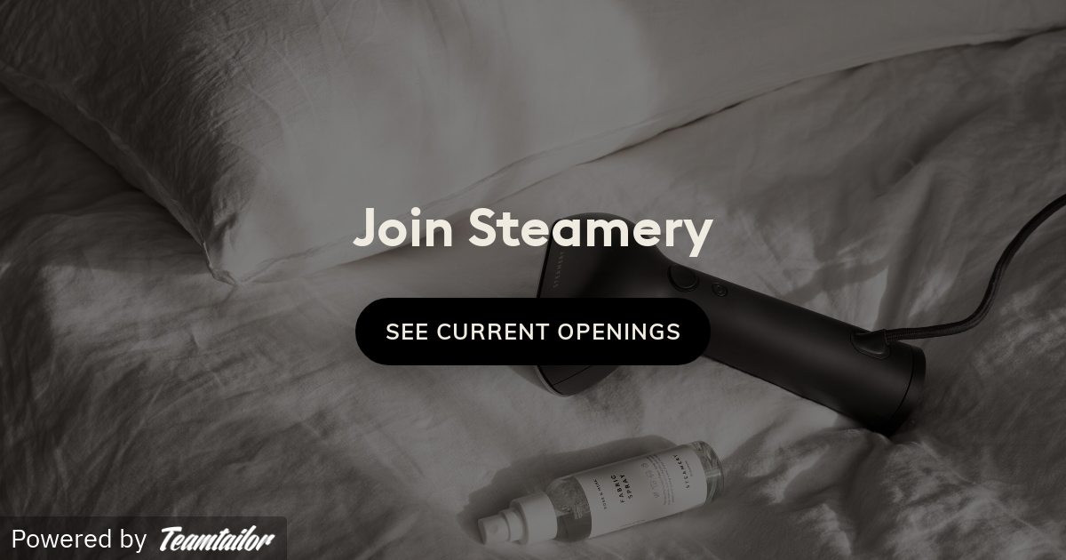 Help us breath fresh air into clothing care - Steamery