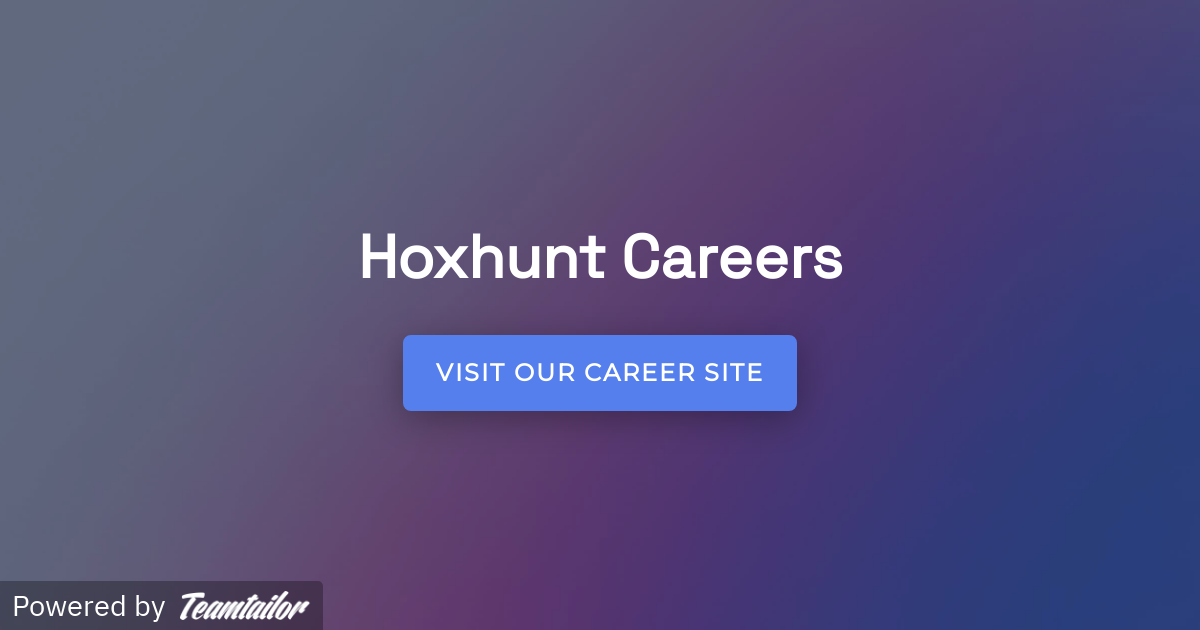 Build your future at Hoxhunt! - Hoxhunt