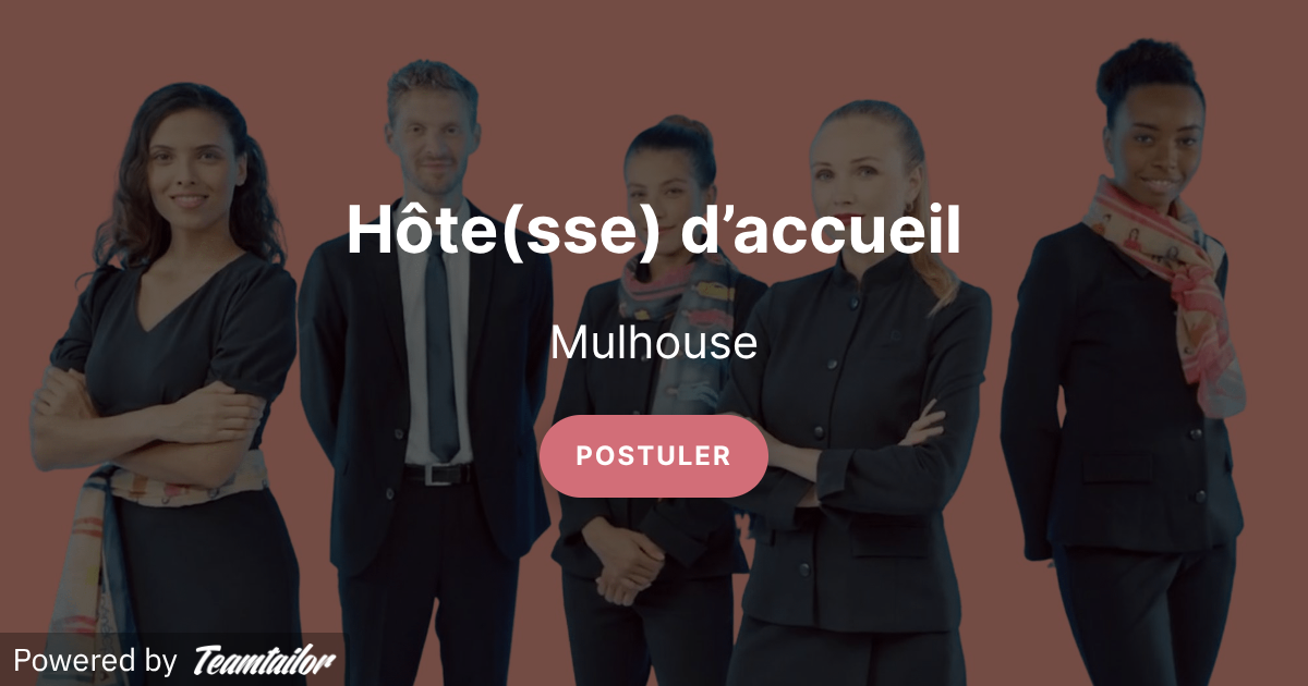 Hôte(sse) d’accueil - Pénélope Welcome