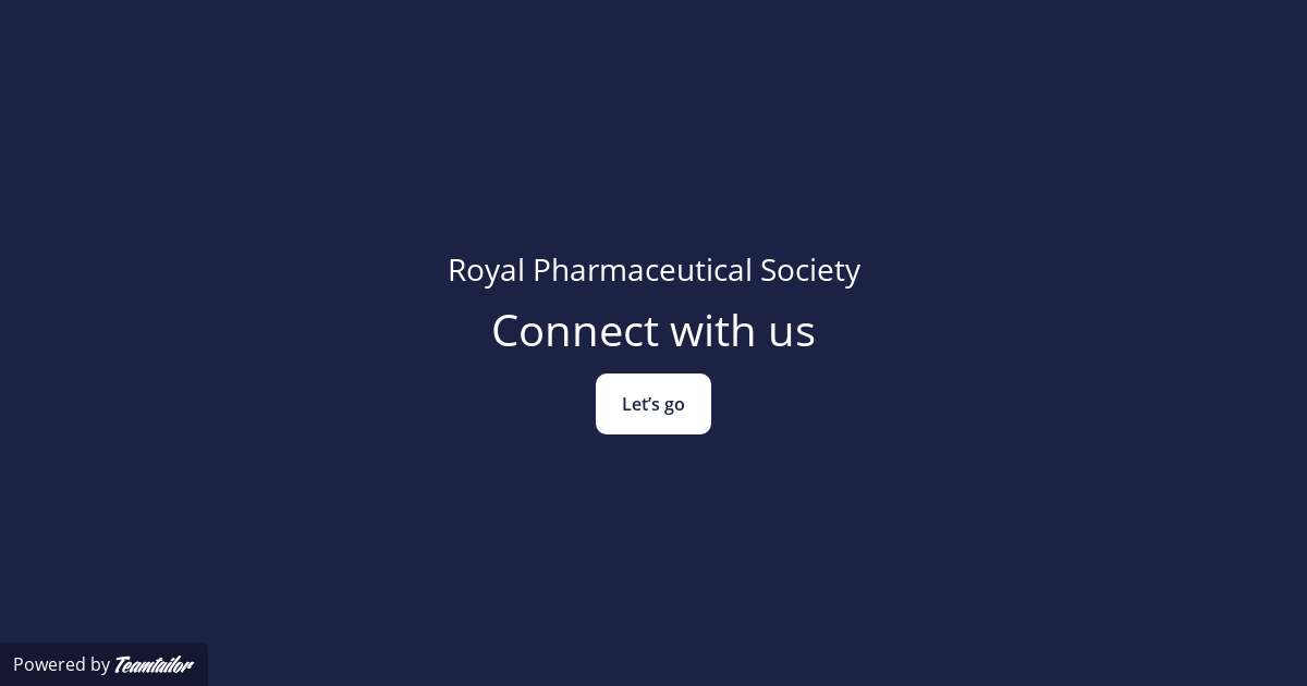 Royal Pharmaceutical Society – Connect