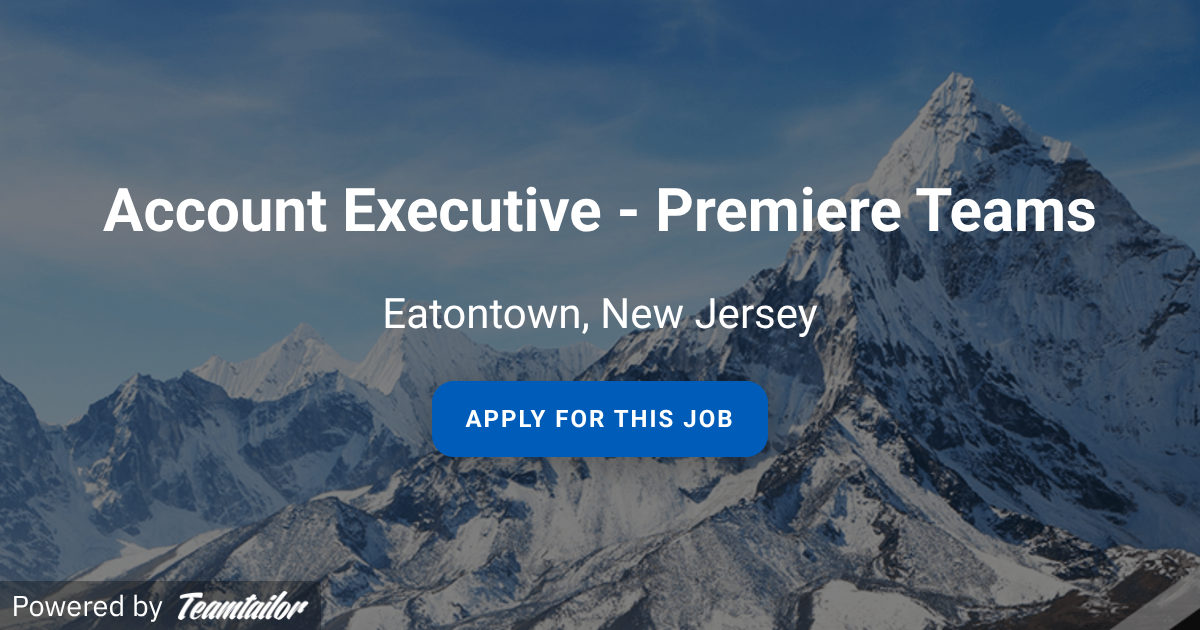 Account Executive - Premiere Teams - Climb Global Solutions