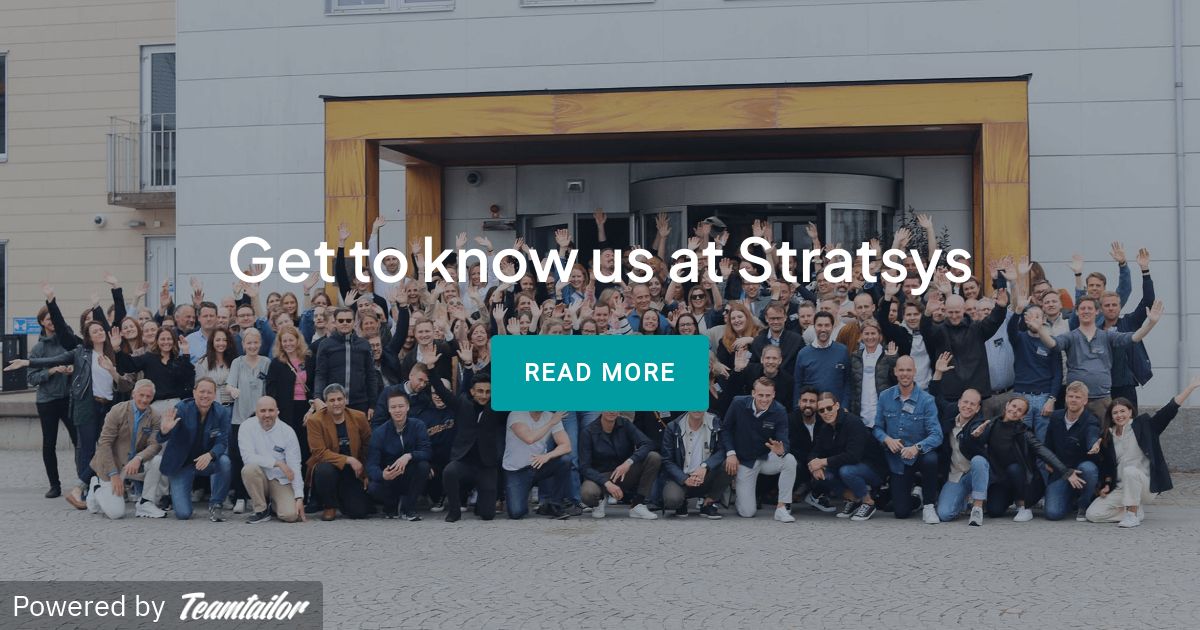 Get to know us - Stratsys