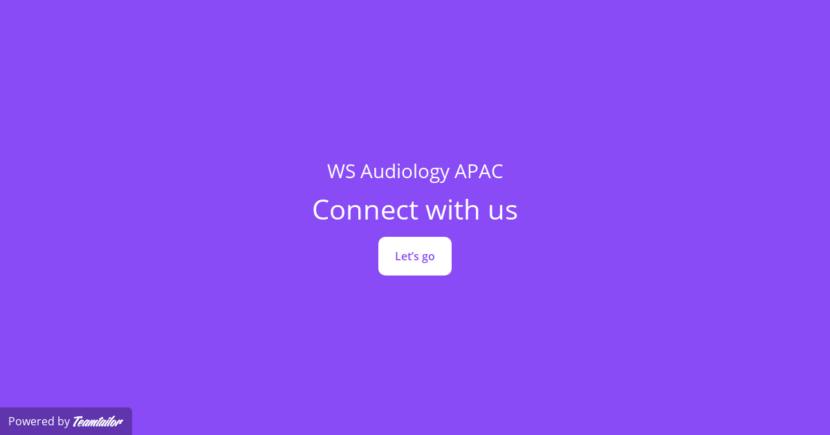 WSA APAC – Connect