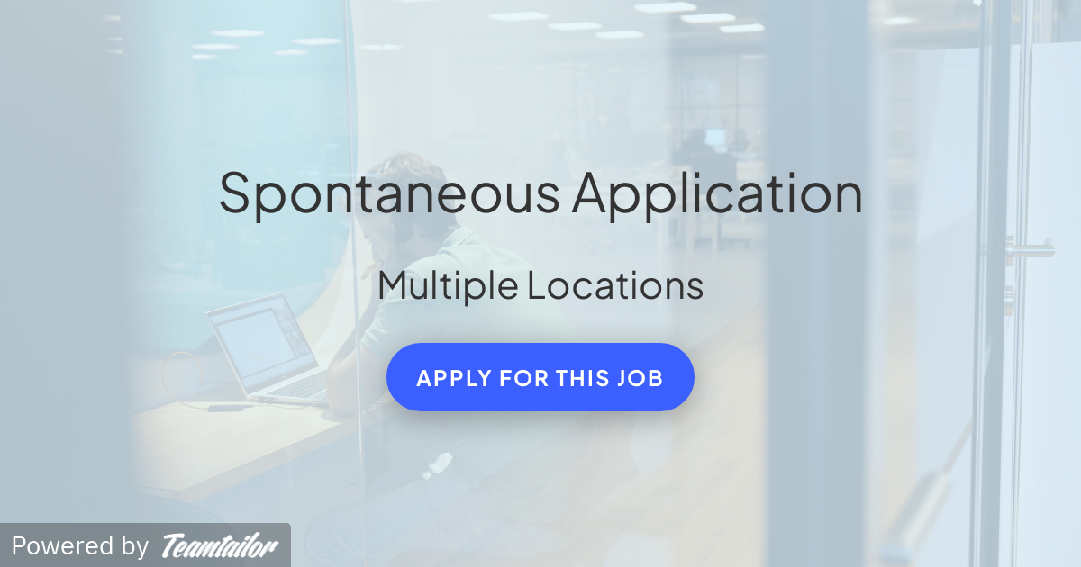 Spontaneous Application - Infraspeak